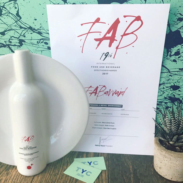 WINNER at FAB Awards 2017 - The Yard Creative
