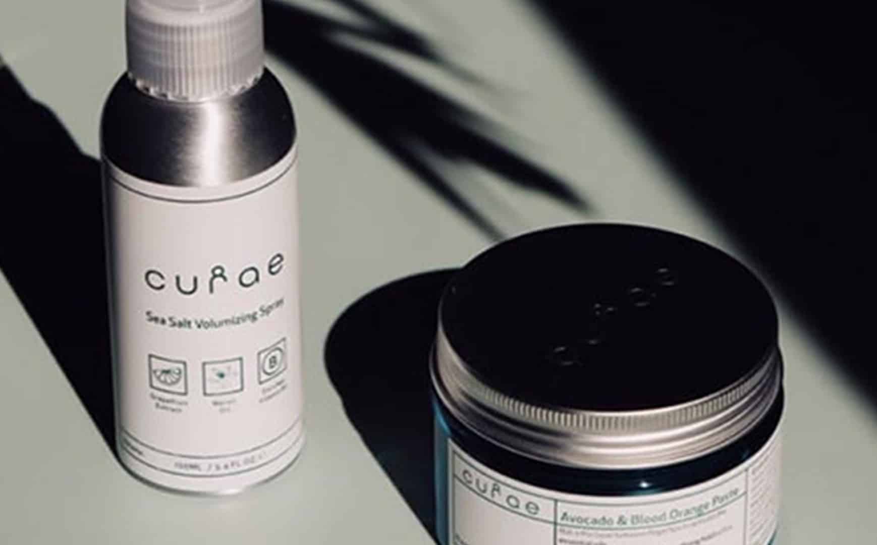 Branding and salon design / Curae