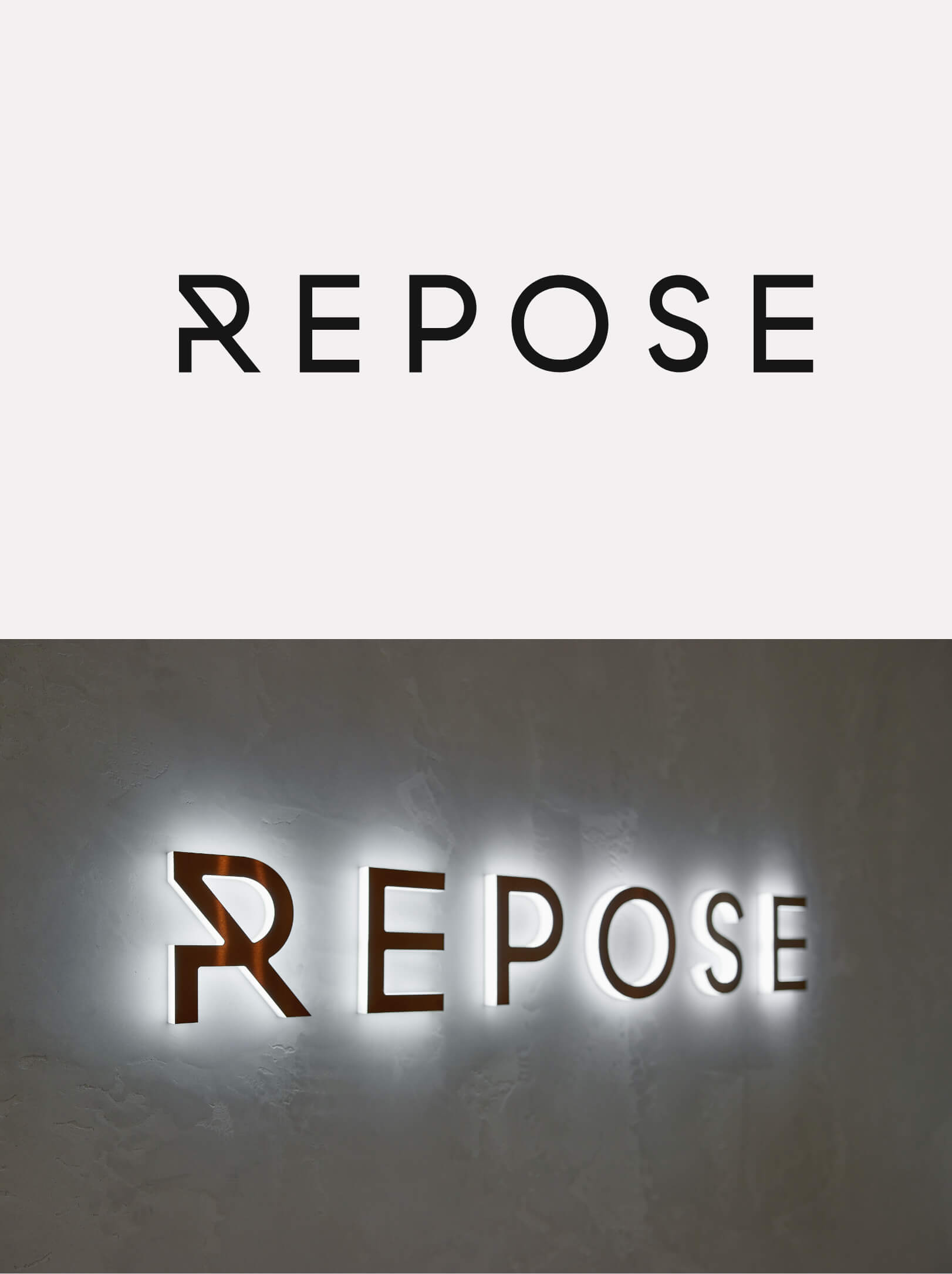 Brand identity / Repose