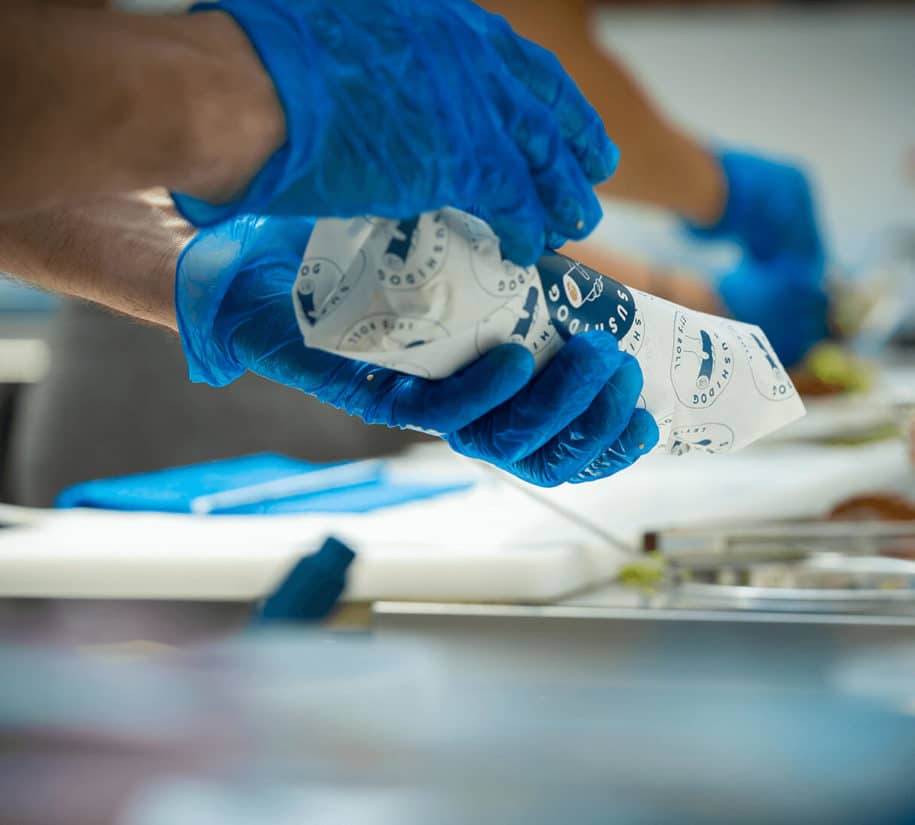 Branding and kiosk design / Sushidog