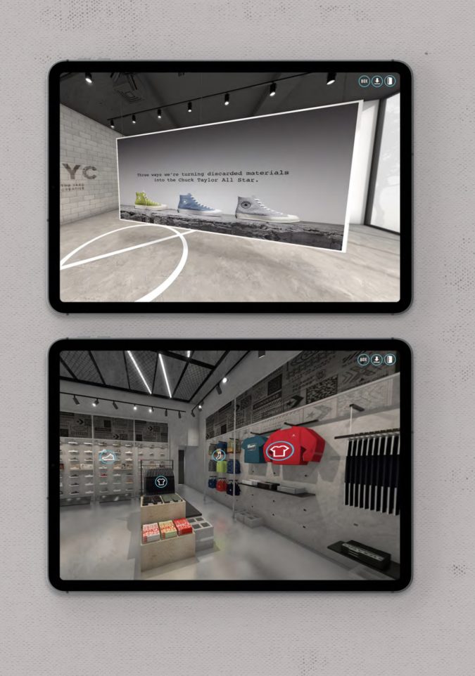 AR App design / Converse